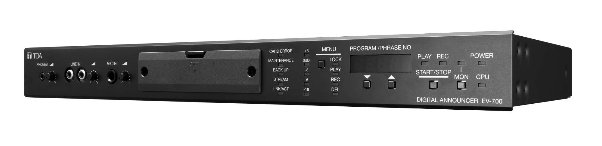 EV-700 Digital Announcer | Products | TOA United States, Inc.